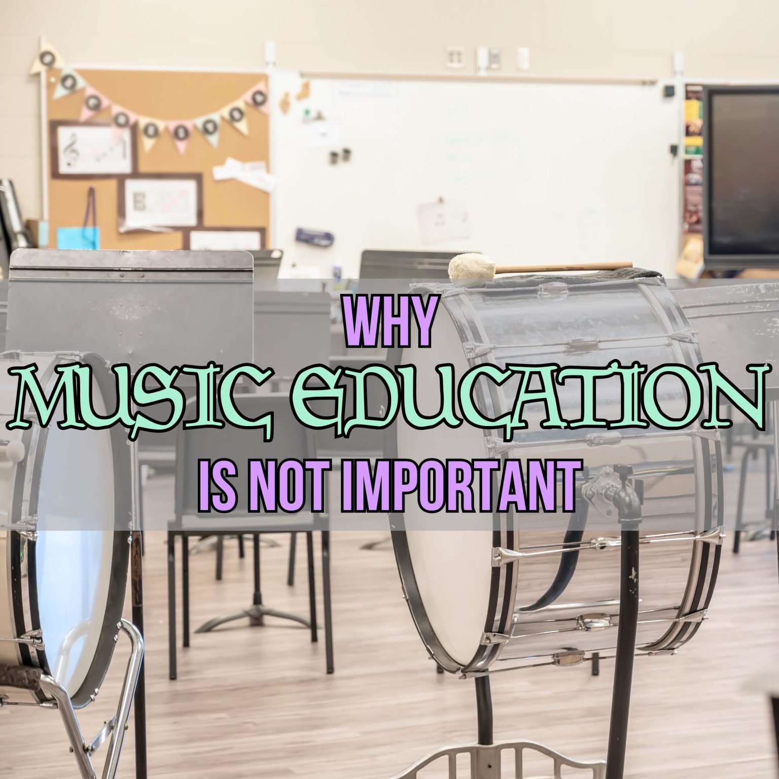 Why Music Education Is Not Important - Magic of Music Ed